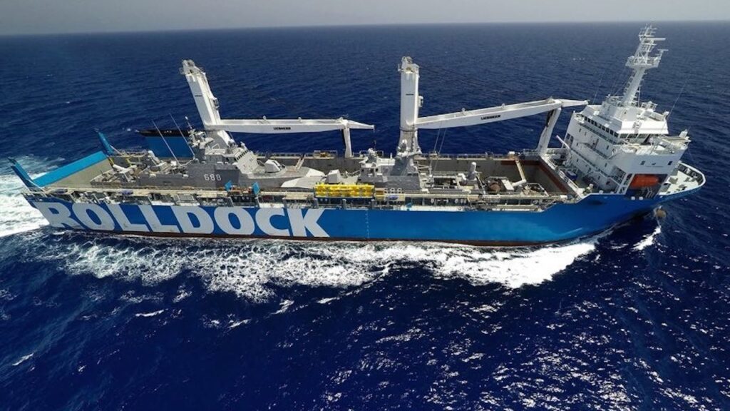 Heavy Lifting vessel - Gold Orion